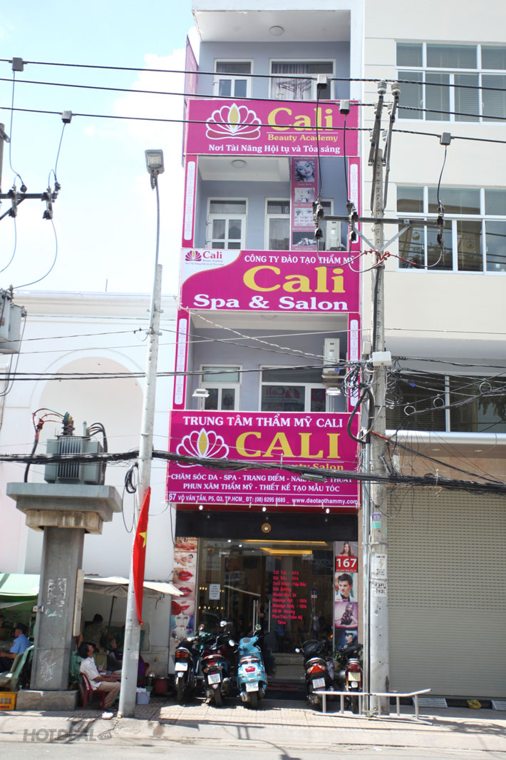 Uốn Lạnh/ Duỗi/ Nhuộm + Cắt + Gội + Sấy Tại Salon - Spa Cali