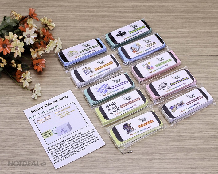 Bộ Flash Card Học 600 Từ Vựng Tiếng Anh Toeic Siêu Tốc Tại Nhà Hà Nội