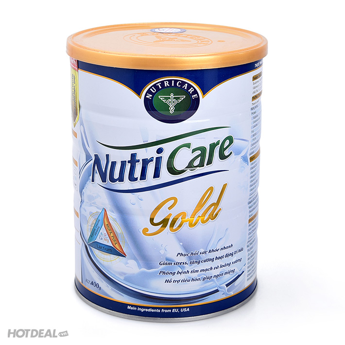 Sữa Nutricare Gold Cho Sức Khỏe Dẻo Dai, Tinh Thần Sảng Khoái