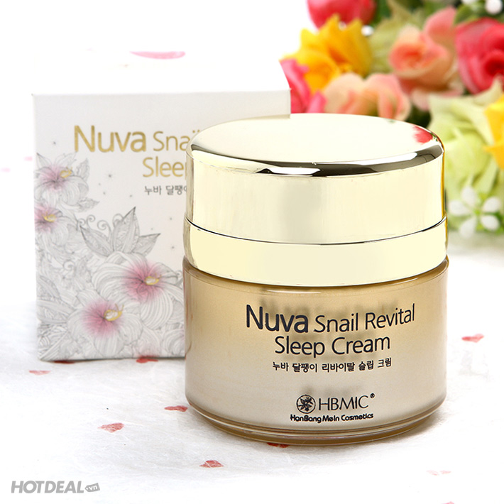 Kem Tái Tạo Da Và Trị Nám Ban Đêm Nuva Snail Revital Cream 30ml