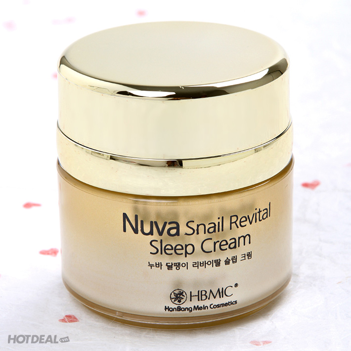 Kem Tái Tạo Da Và Trị Nám Ban Đêm Nuva Snail Revital Cream 30ml