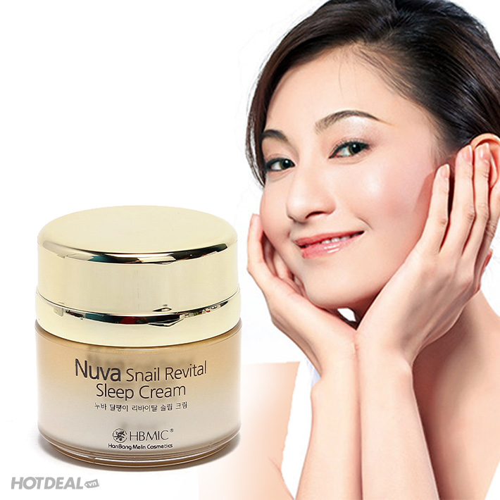 Kem Tái Tạo Da Và Trị Nám Ban Đêm Nuva Snail Revital Cream 30ml