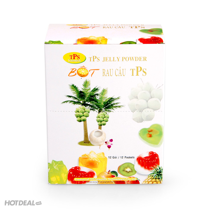Combo 12 Gói Bột Rau Câu Thương Hiệu Jelly TPS