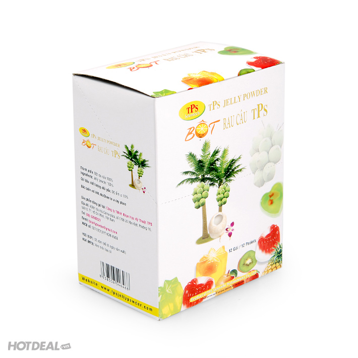 Combo 12 Gói Bột Rau Câu Thương Hiệu Jelly TPS