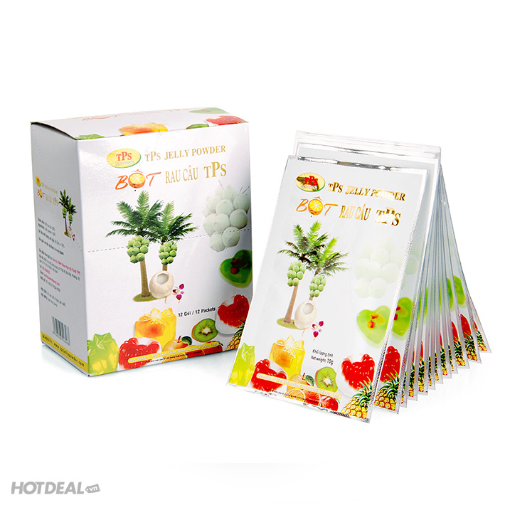 Combo 12 Gói Bột Rau Câu Thương Hiệu Jelly TPS
