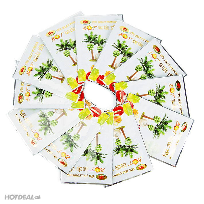 Combo 12 Gói Bột Rau Câu Thương Hiệu Jelly TPS
