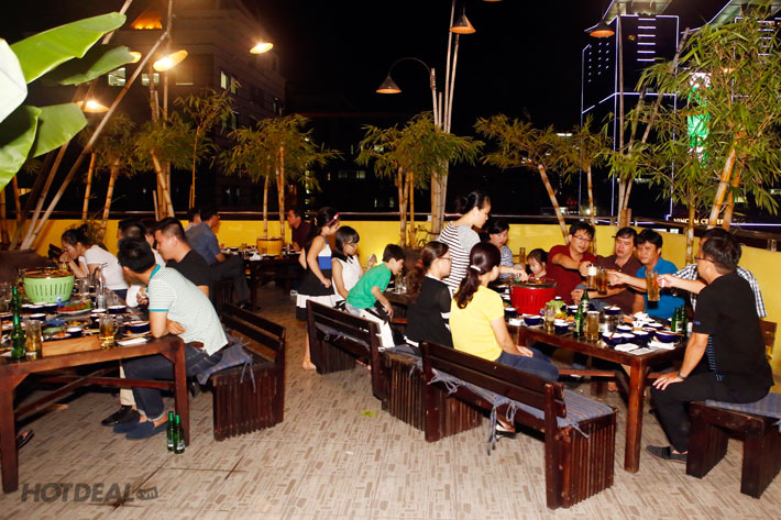 Thưởng Thức Tiệc Nướng Trên Cao Tại Saigon Grill - Rooftop Restaurant