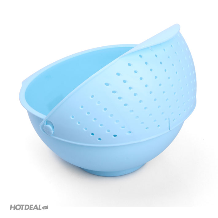 Thau Nhựa Rửa Rau Củ Quả Có Chắn Tiện Dụng Hà Nội