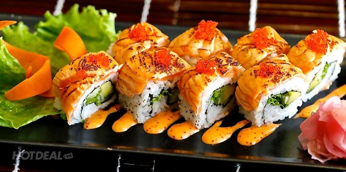 Buffet Trưa/ Tối 100 Món Nướng, Lẩu, Sashimi, Sushi Tại Sushi Dining AOI