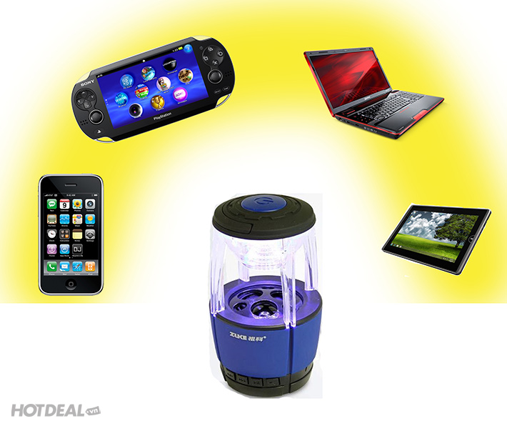 Loa Bluetooth Với Đèn Led