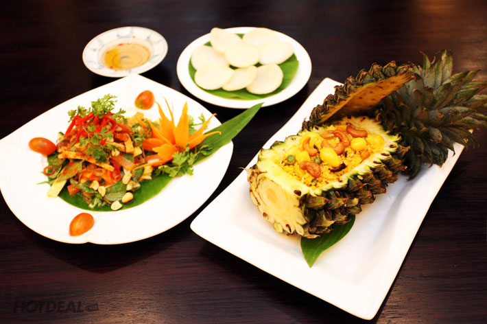 Set 02 Món Chay Cho 02 Khách Tại Nhà Hàng Chay Om Mani Padme Hum