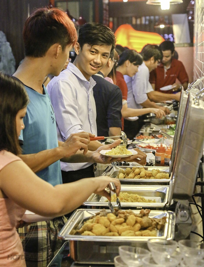 Buffet Tối Lẩu Nhật, Hải Sản & Bò Mỹ, Free Buffet Kem, Pepsi, Tráng ...
