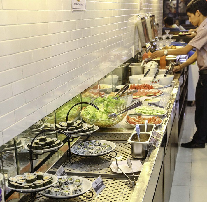 Buffet Trưa Lẩu Nhật, Hải Sản & Bò Mỹ, Free Buffet Kem, Pepsi, Tráng ...