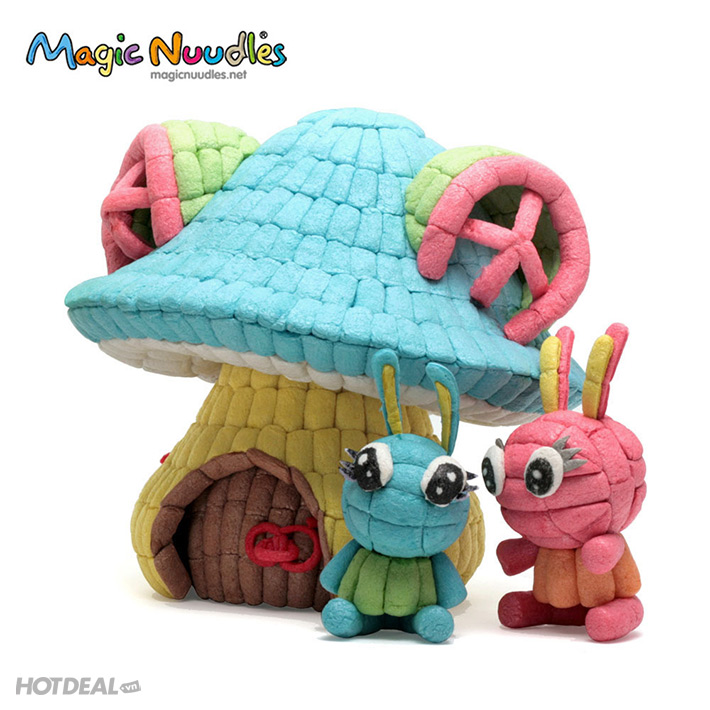 Đồ Chơi Magic Nuudles - Bột Nặn Thần Kỳ 400 Viên Nhập Khẩu Mỹ