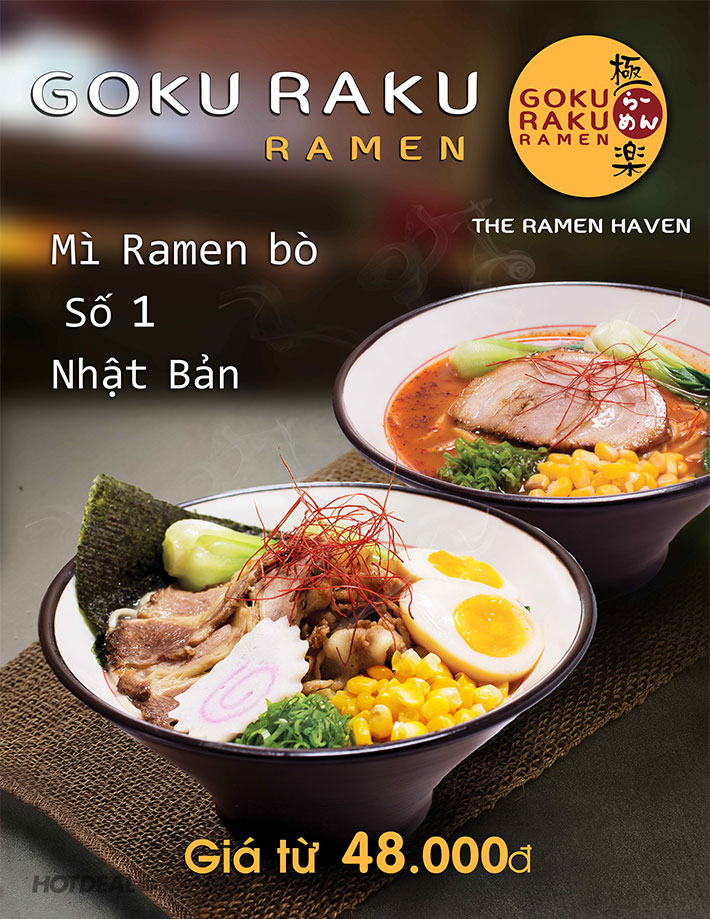 Hệ Thống Goku Raku Ramen - Trải Nghiệm Mì Ramen Đẳng Cấp Số 1 Nhật Bản