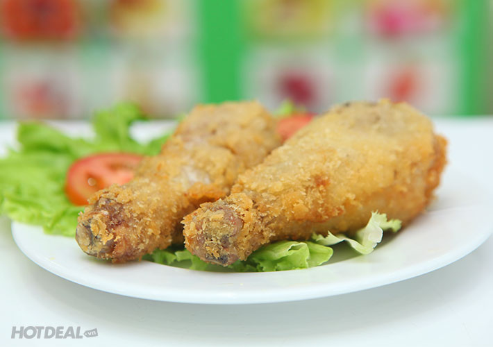 Combo Gà Rán, Khoai Chiên Cùng Pepsi Cho 2N Tại Halloween Ice Cream Hà Nội