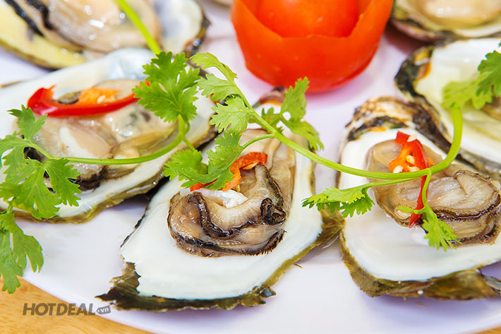 Lẩu Cháo Hào + Hào Sữa 8 Con + Trứng Gà 2 Quả + Rau Lẩu