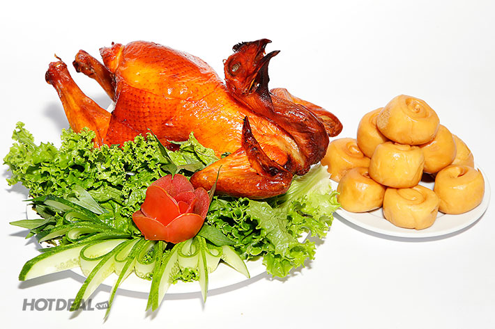 Combo "Gà Ta Quay Tứ Xuyên Nguyên Con" 4 – 5 Người - Cơm Gà Trình Ký