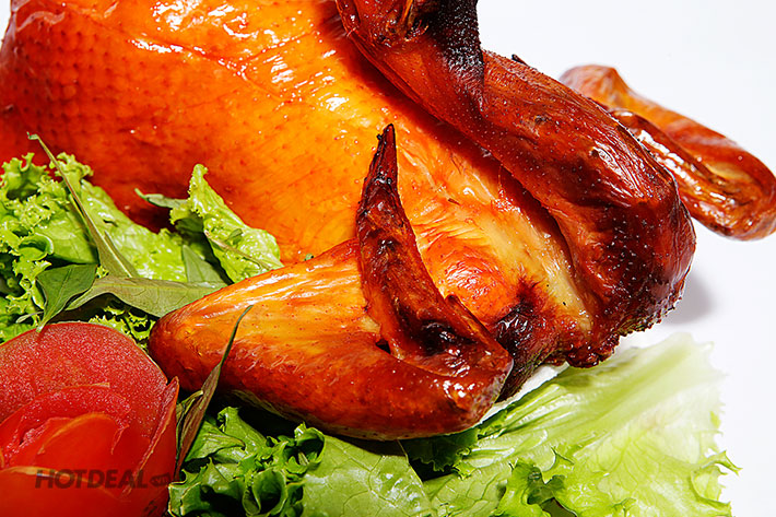 Combo "Gà Ta Quay Tứ Xuyên Nguyên Con" 4 – 5 Người - Cơm Gà Trình Ký