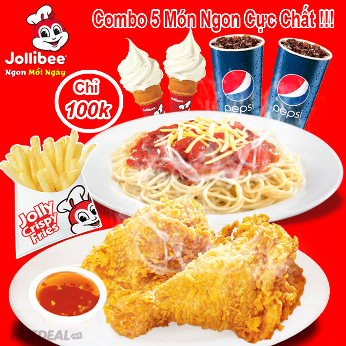 Toàn Hệ Thống Jollibee - Combo 2 Người Cực Ngon, Số Lượng Có Hạn Tỉnh ...
