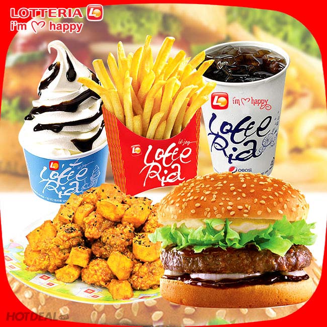 DEAL HOT: Hệ Thống Lotteria - Combo Best Seller Cho 2 Người Ăn Thả Ga ...