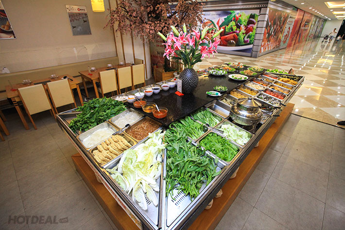 Buffet Nướng Lẩu Hải Sản Tại Nhà Hàng Sami - Tặng Pepsi Tươi Hà Nội