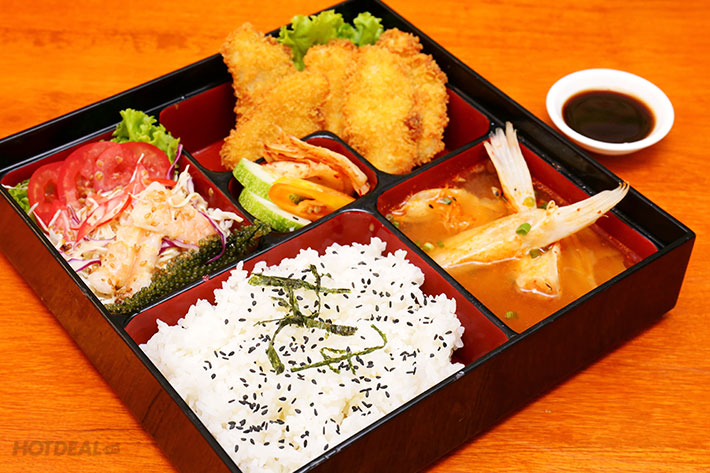 1 Trong 5 Set Cơm Bento Kiểu Nhật Giá Sốc Tại Shinsen Sushi
