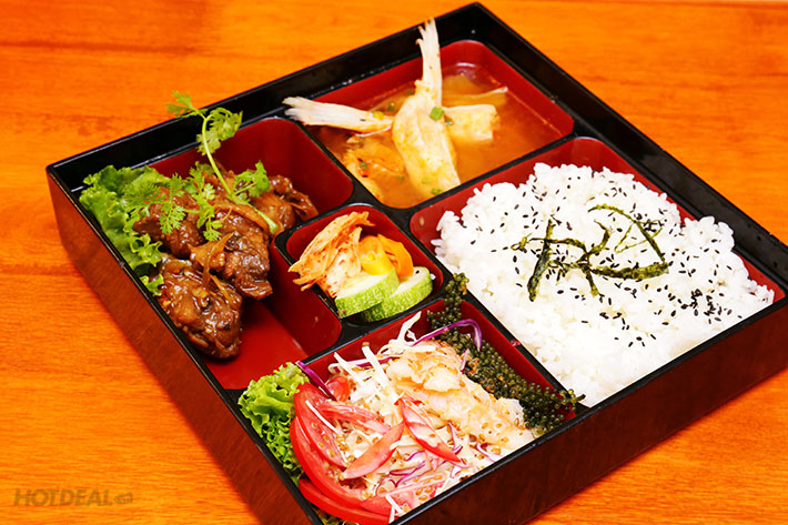 1 Trong 5 Set Cơm Bento Kiểu Nhật Giá Sốc Tại Shinsen Sushi