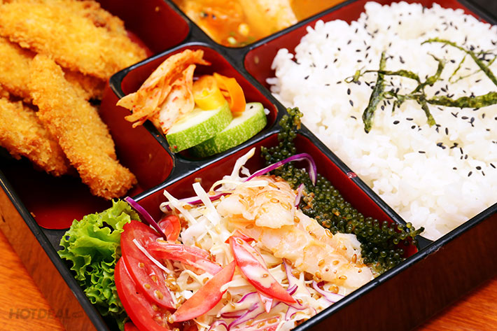 1 Trong 5 Set Cơm Bento Kiểu Nhật Giá Sốc Tại Shinsen Sushi