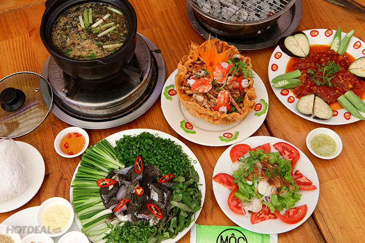 Set Menu Dành Cho 2- 3 Người Tại Mộc Garden