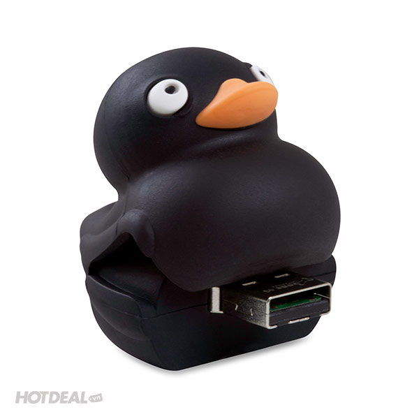 USB Bone 8GB Duck Black - USB 2.0