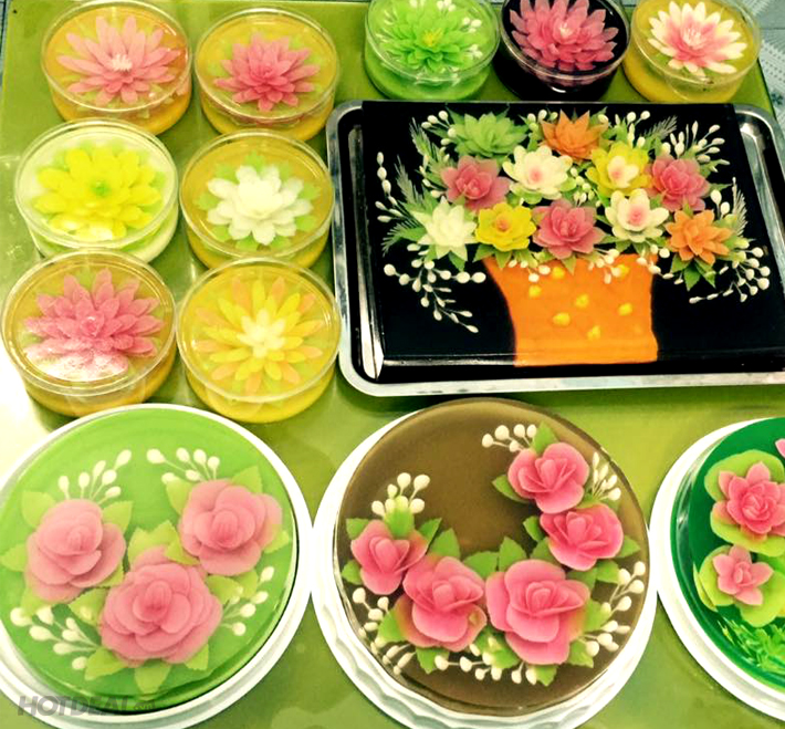 Bánh Thạch Rau Câu 3D Tại Tiệm Bánh Thạch Rau Câu 3D Hà Nội Hà Nội