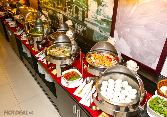 Buffet Gánh 3 Miền Buổi Trưa Tại Nhà Hàng Khách Sạn Bông Sen