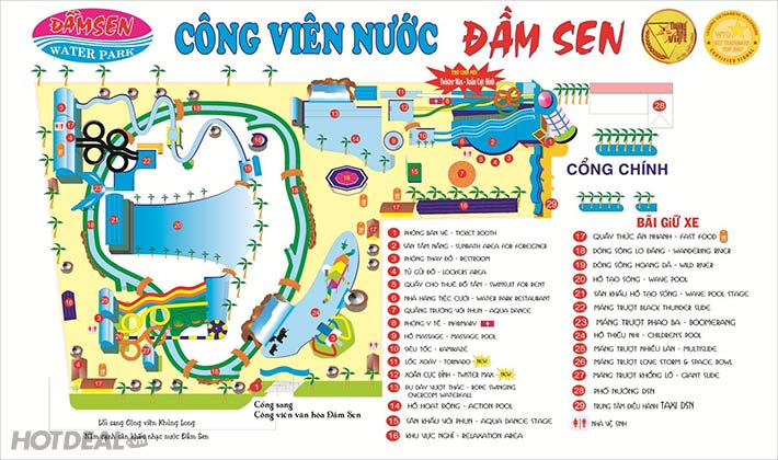 Đầm Sen Water Park - Thiên Đường Giải Trí Trong Lòng Thành Phố